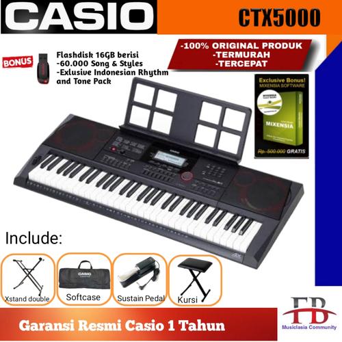 Jual Keyboard Casio CTX5000 / CTX 5000 / CTX-5000 spek d atas psr e463 ...