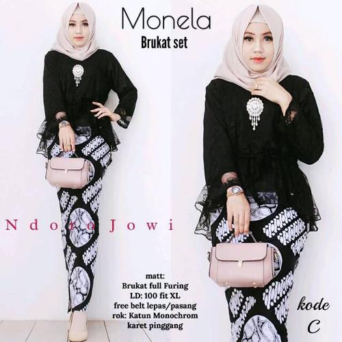 Jual Kebaya Monela Kebaya Kondangan Kebaya Wisuda Modern 2022 Bisa COD ...