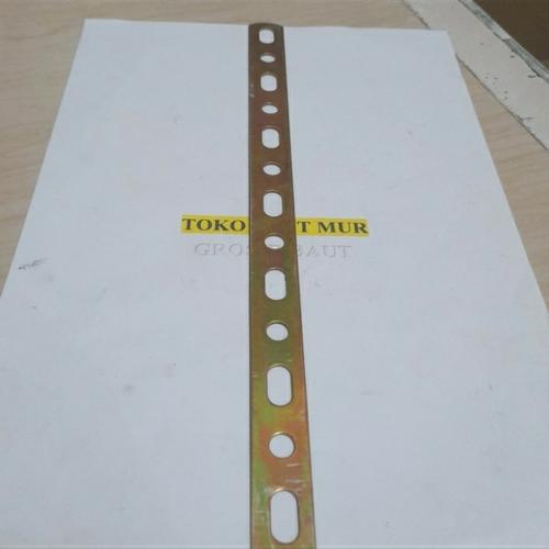 Jual PLAT bolong Besi tebal breket lebar 2,2mm panjang 30cm - Kab ...