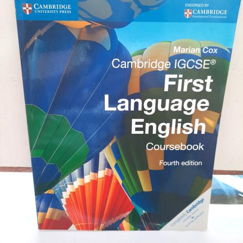 Jual cambridge IGCSE, First Language English, Coursebook fourth edition ...