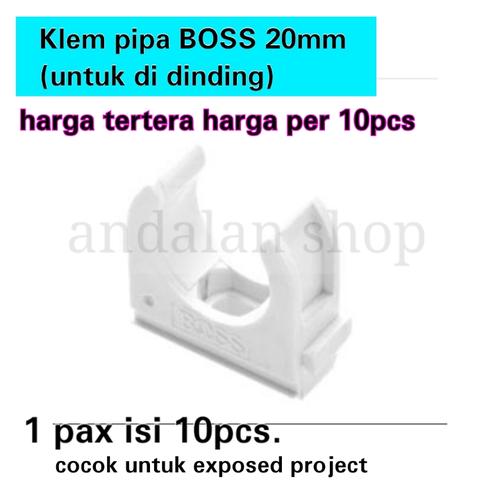 Jual Klem pipa 20mm boss/klem kabel boss/klem kabel 20mm/klem boss ...