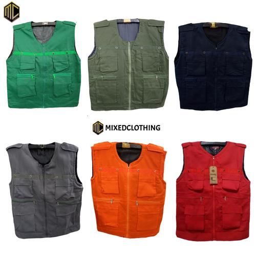 Jual rompi kerja safety/rompi kegiatan - cream, M - Jakarta Pusat ...