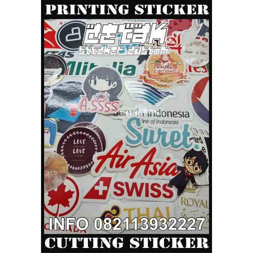 Jual company sticker / stiker perusahaan / cetak stiker / cetak sticker ...