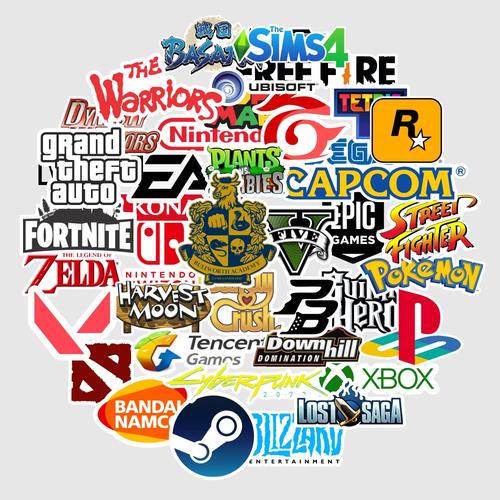 Jual Sticker Tempel "Sticker Pack Games 40Pcs" - Kota Sukabumi ...