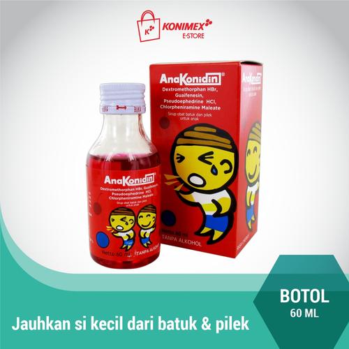 Jual Anakonidin Sirup Obat Batuk Pilek 60 ml - Jakarta Timur - Konimex ...