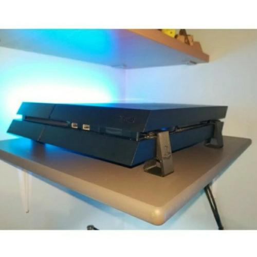 Jual Set Horizontal Stand Ps4 Fat & Slim Console Dudukan Mount Holder ...