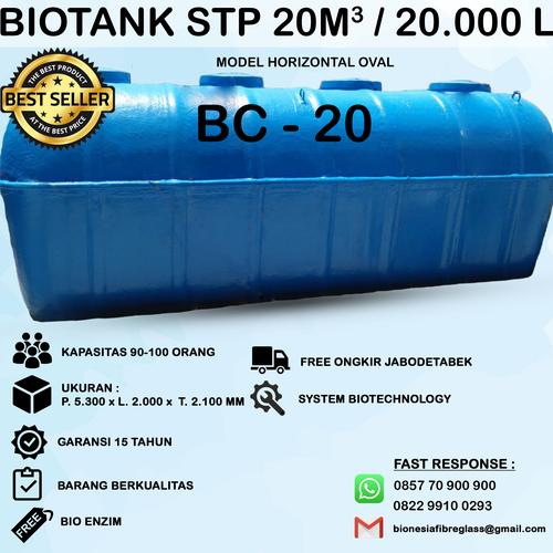 Jual Biotank BIOFIL / STP BIOTECH 20m3/20.000 Liter - Kab. Tangerang ...