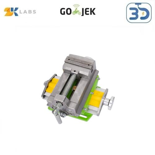 Jual ZKLabs Milling Vice Ragum Precision Cross Sliding Drill Table XY ...
