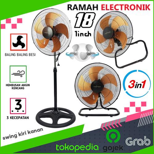 Jual Advance TDS1805 Kipas Angin Tornado 3 Fungsi 3in1 Berbaling 5 TDS ...