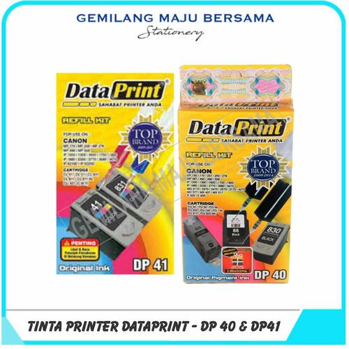 Jual Tinta Printer Suntik Dataprint ( DP 40 / DP 41 ) - DP 41 ( Warna ...