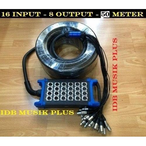 Jual Snake Cable VXT 16 input - 8 Output - 50 Meter NEW COLOUR BOX ...