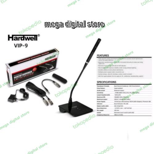 Jual Mic Conference Mic Meja/Podium VIP9/VIP-9/VIP-9 Original ...