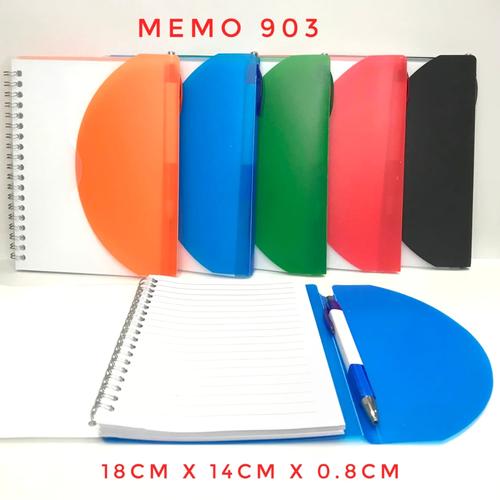 Jual buku notes 903 / note book/ bloknote/ memo souvenir/ memo custom ...