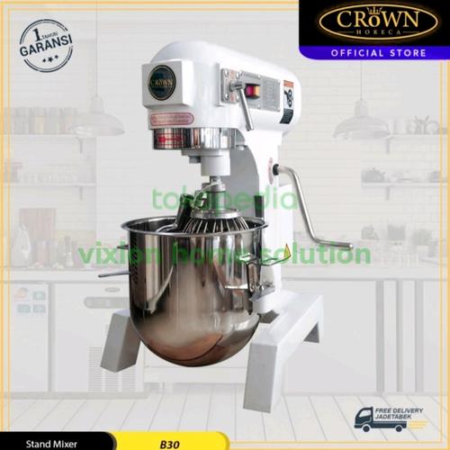 Jual CROWN HORECA B30 Planetary Mixer 30 Liter 1100 Watt - Jakarta ...