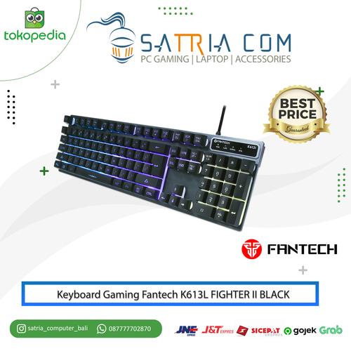 Jual Keyboard Gaming Fantech K613L FIGHTER II BLACK - Kota Denpasar ...