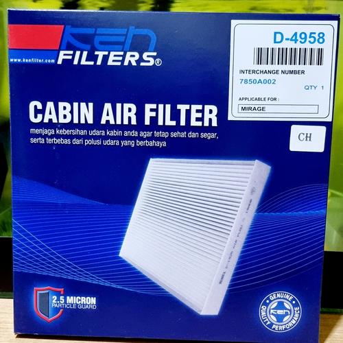 Jual KEN Filter AC Kabin Mitsubishi Xpander dan Mirage Type D4958CH ...