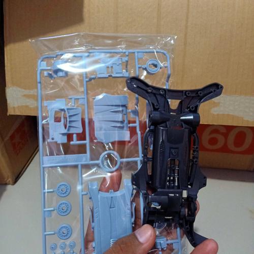 Jual tamiya Ar Chassis / Chassis Ar set ( gearbox dan Chassis ) - abu ...