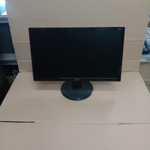 Jual MONITOR ACER 20 INCH WIDE LCD LENGKAP KABEL MULUS DAN BERGARANSI ...