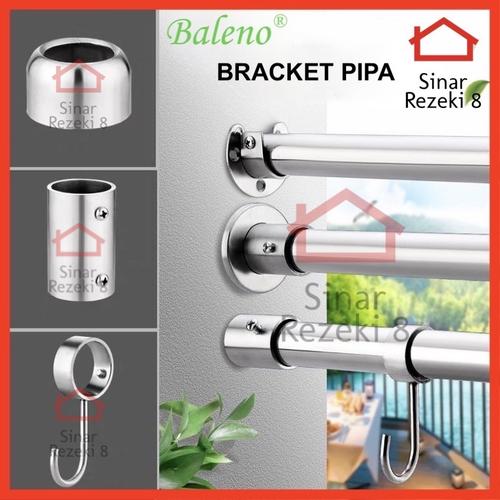 Jual Bracket Topi Pipa Stainless Gantung Penyangga Bulat Gantungan ...