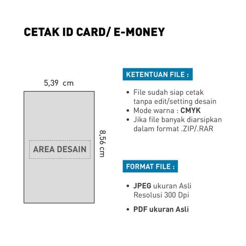 Jual Kartu eMoney/eMoney Custom/kartu e-Money custom - Kab. Bekasi ...