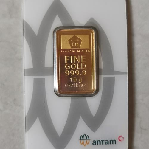 Jual LM Antam 10 g/ gr/ gram , asli 2022 terbaru certi - Kota Denpasar ...