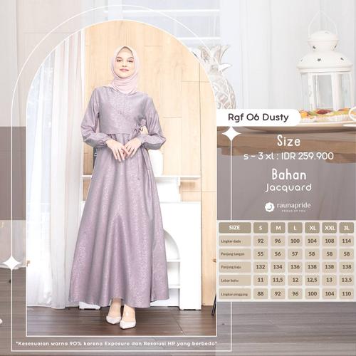 Jual Gamis Terbaru Rauna RGF 06 - Merah, L - Kota Bogor - Toko Delfia ...