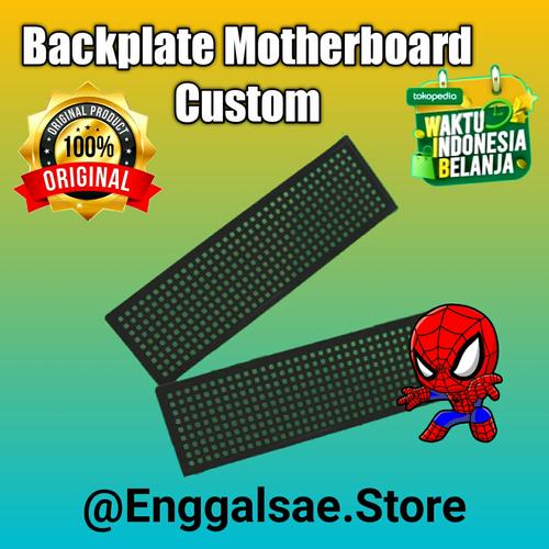 Jual CPU Motherboard Backplate Backpanel Universal IO Panel Shield ...