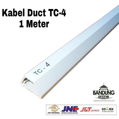 Jual Kabel Duck Duct TC-4 1Meter Ducting Cable Protector Tray TC4 ...
