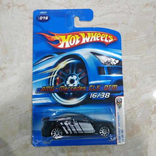 Jual Hotwheels AMG Mercedes CLK DTM Black velg palang rare Murah ...