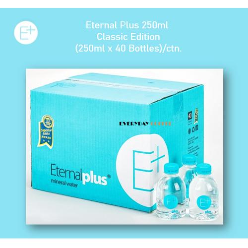 Jual Air Mineral Eternal Plus (E+) 250ml Classic Edition (40 Botol ...