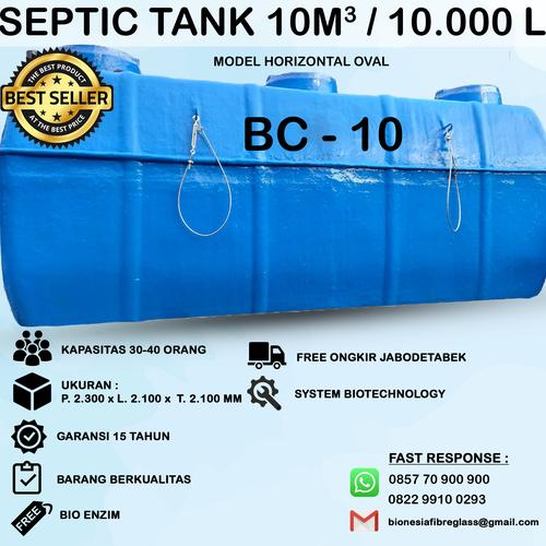 Jual Biotank BIOFIL / Septictank BIOTECH 10m3/10.000 Liter - Kab ...