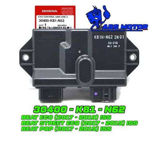 Jual ECU BeAT ECO eSP K81 ISS 2017 2019 ECU K81H N62 30400-K81-N62 K81 ...