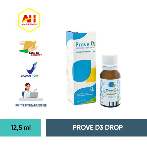 Jual PROVE D3 DROP 400 IU PROV PROPE PROP PROF PROF BAYI DROPS 12,5 ML ...