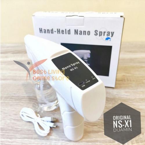 Jual Nano spray Gun Disinfectant Sprayer + UV Sterilizer Gun NS-X1 ...