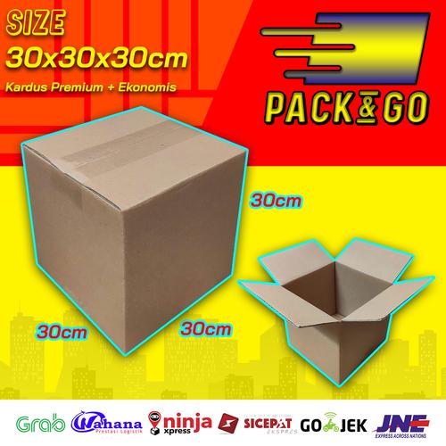 Jual 30x30x30 cm PACKAGING KARDUS karton Kardus Box Baru Packing ...