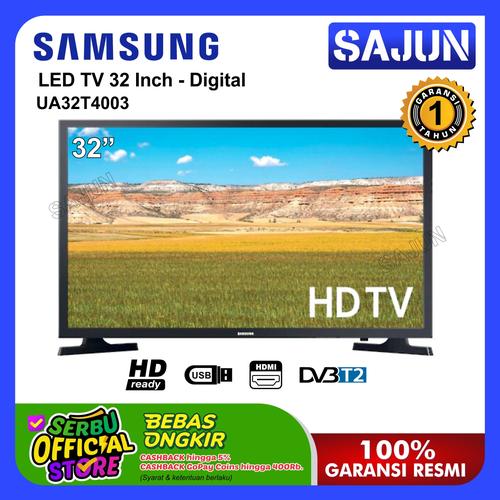 Promo Samsung 32T4003 TV LED 32 Inch Digital TV USB Movie HD UA32T4003 ...