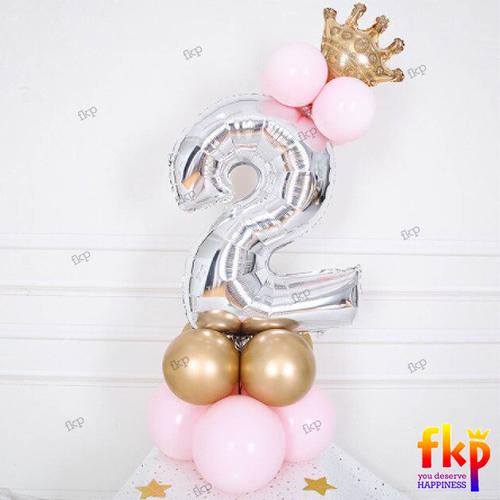 Jual Balon Angka Berdiri Ulang Tahun Anak / Balon Stand Dekorasi Ultah ...