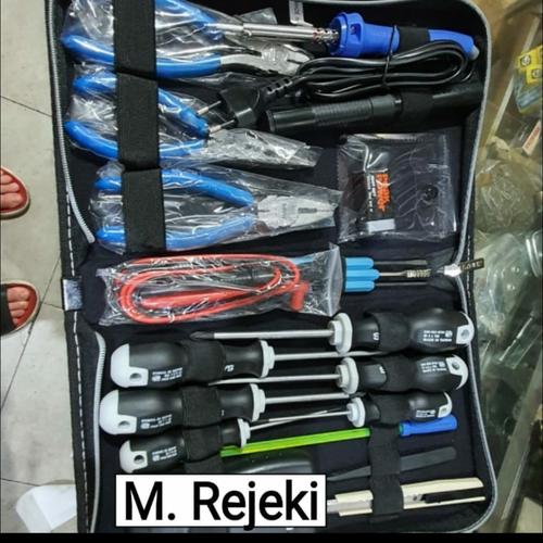 Jual SANFIX Q-18 electrical tool kit toolkit set LISTRIK Q18 TAIWAN - Jakarta Barat - tk makmur ...