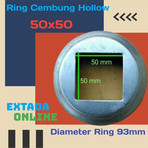 Jual Ring bulat pipa hollow 5x5 kaki Ring cembung ornamen pagar besi ...