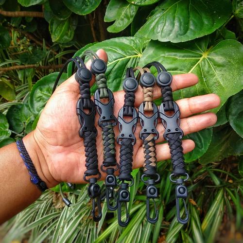 Jual lanyard id card tactical paracord free holder id - Kota Denpasar ...