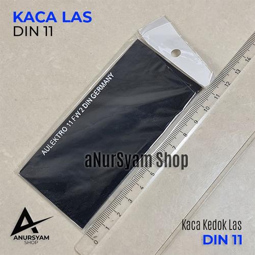Jual Kaca Las DIN 11 (105mm X 50mm) / Welding Glass / Kaca Kedok Las ...