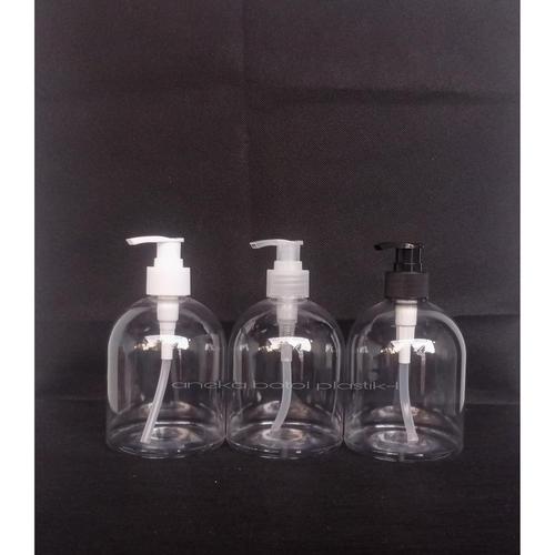 Jual READY botol pump 500ml/BOTOL PUMP 500ML BENING - BOTOL PUMP 500ML ...