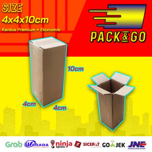 Jual 4x4x10 cm PACKAGING KARDUS karton Kardus Box Baru Packing ...