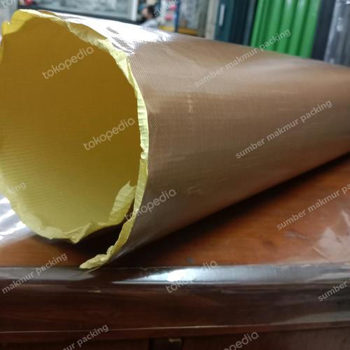 Jual kain teflon ptfe tahan panas (ada lem 0,17mmx100cmx100cm ...