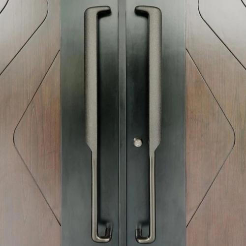 Jual Handle Pintu / Gagang Pintu pull Kuningan Antik 100cm - Hitam doff ...