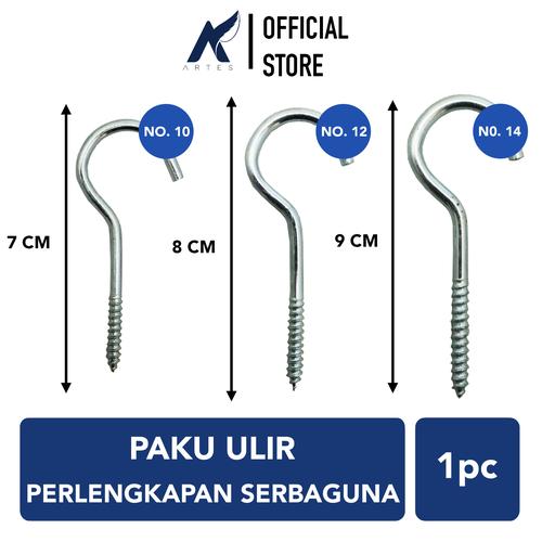 Jual ARTES PAKU ULIR NO 10-14 Skrup-Sekrup Plafon Tembok-Gantungan ...