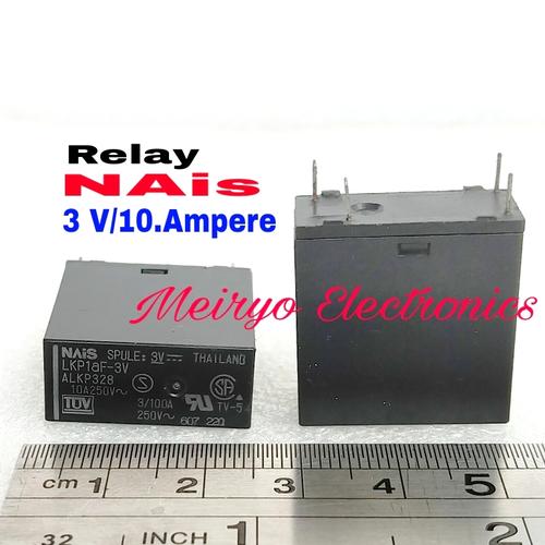 Jual Relay NAiS 3.V/10.A ( NAiS original Relay .3.Volt - 4 pin ) - Kab ...
