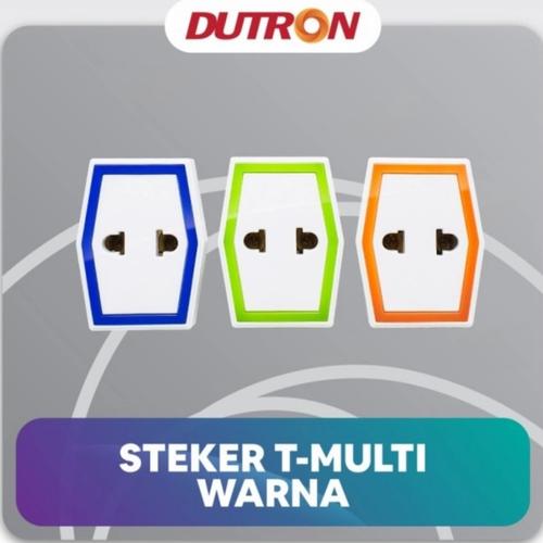Jual steker cabang T stop kontak listrik 3 lubang colokan listrik - Kab ...