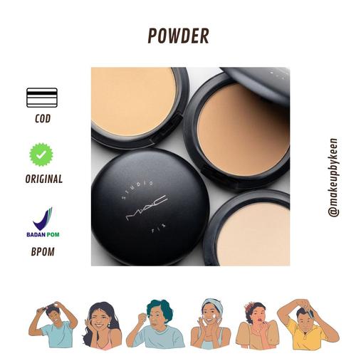 Jual MAC Studio Fix Plus Foundation Powder | MAC Compact Powder | Bedak ...