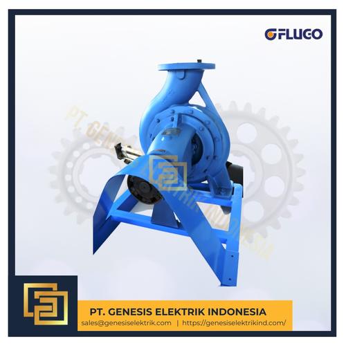 Jual FLUGO Centrifugal Pump FA Series 100-26 CI/CI/SS with Iron ...